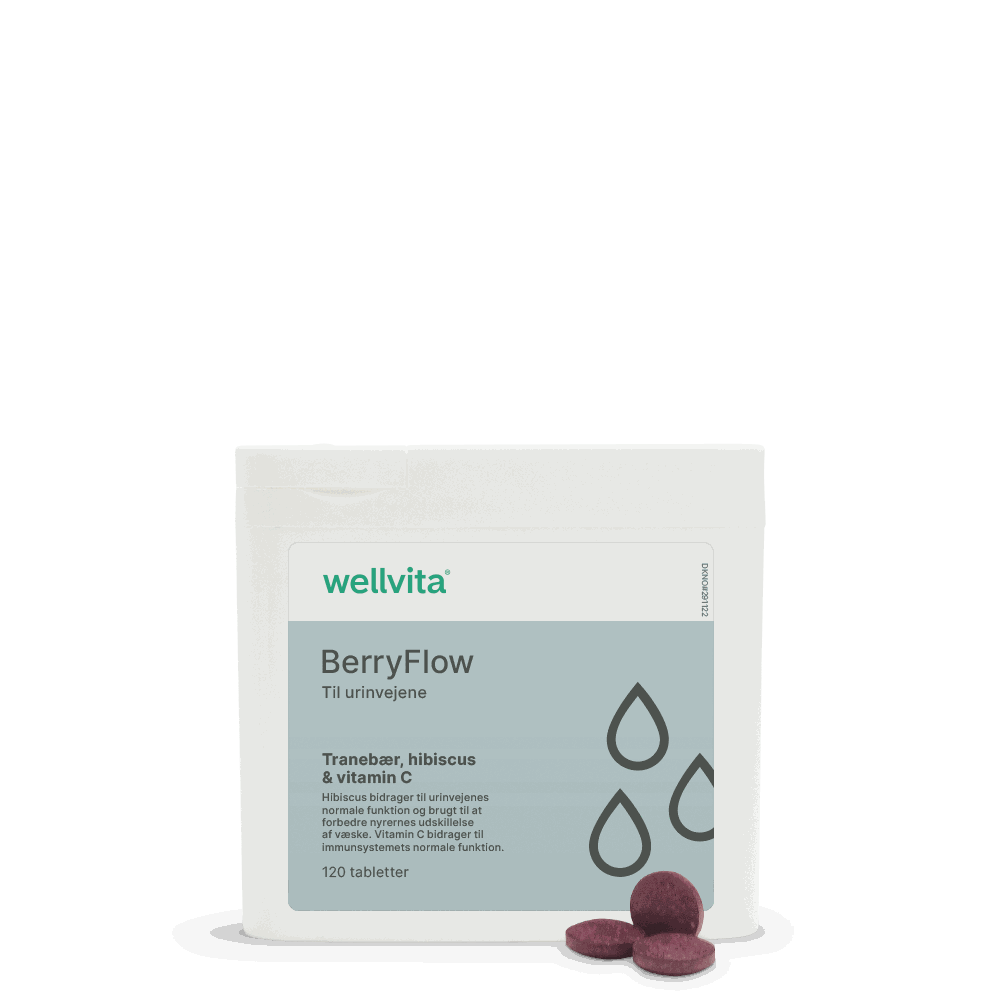 Berryflow - Kosttilskud med hibiscus – Wellvita