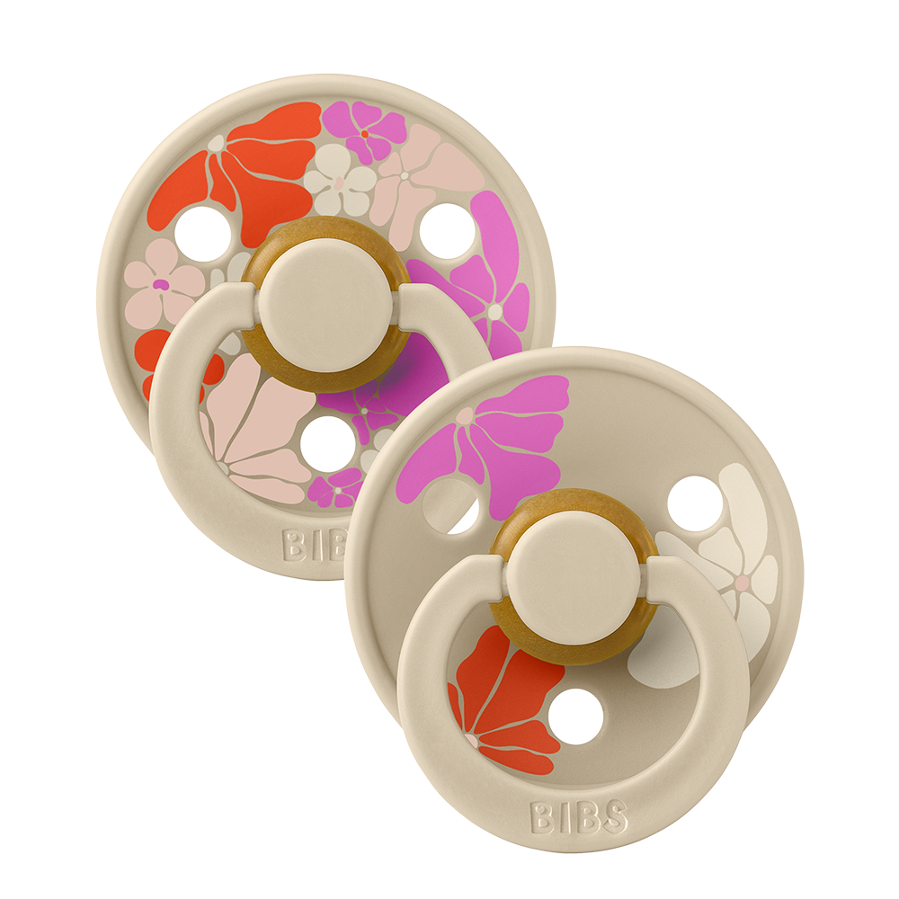 STUDIO Colour Pacifiers 2 Pack Morning Bloom - Vanilla Mix – Bibsworld store US