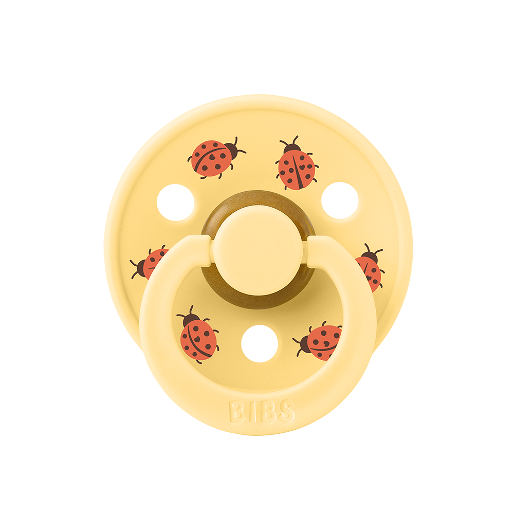 BIBS STUDIO Ladybug Friends – Pale Butter Pacifier