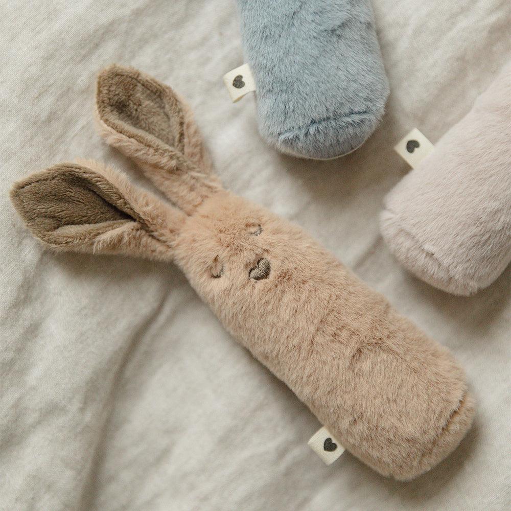 BIBS Cloud Baby Rattle Kangaroo - Perfect for Little Hands
