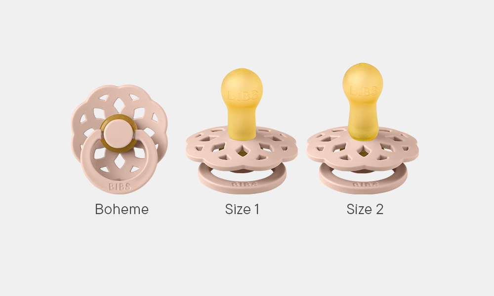 BIBS Pacifier Size Guide: From Newborn to 18 Months Old