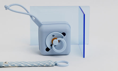 BIBS Pacifier Case - Blush | Hygienic & Stylish Solution