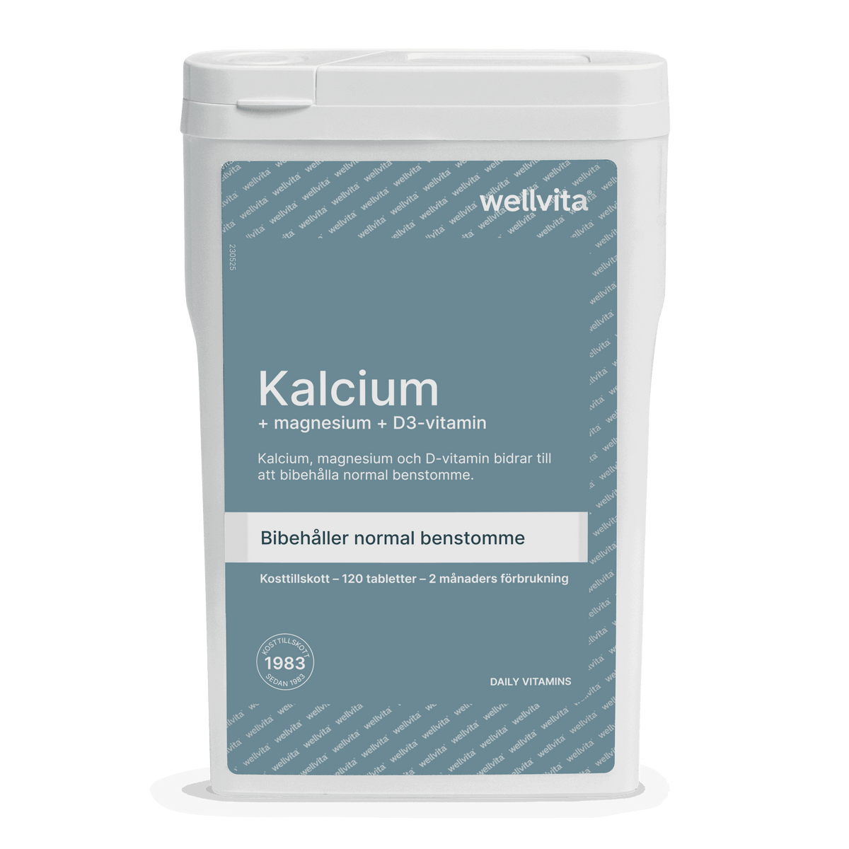 Kalcium tillskott + Magnesium - Starka ben och tänder – Wellvita.se